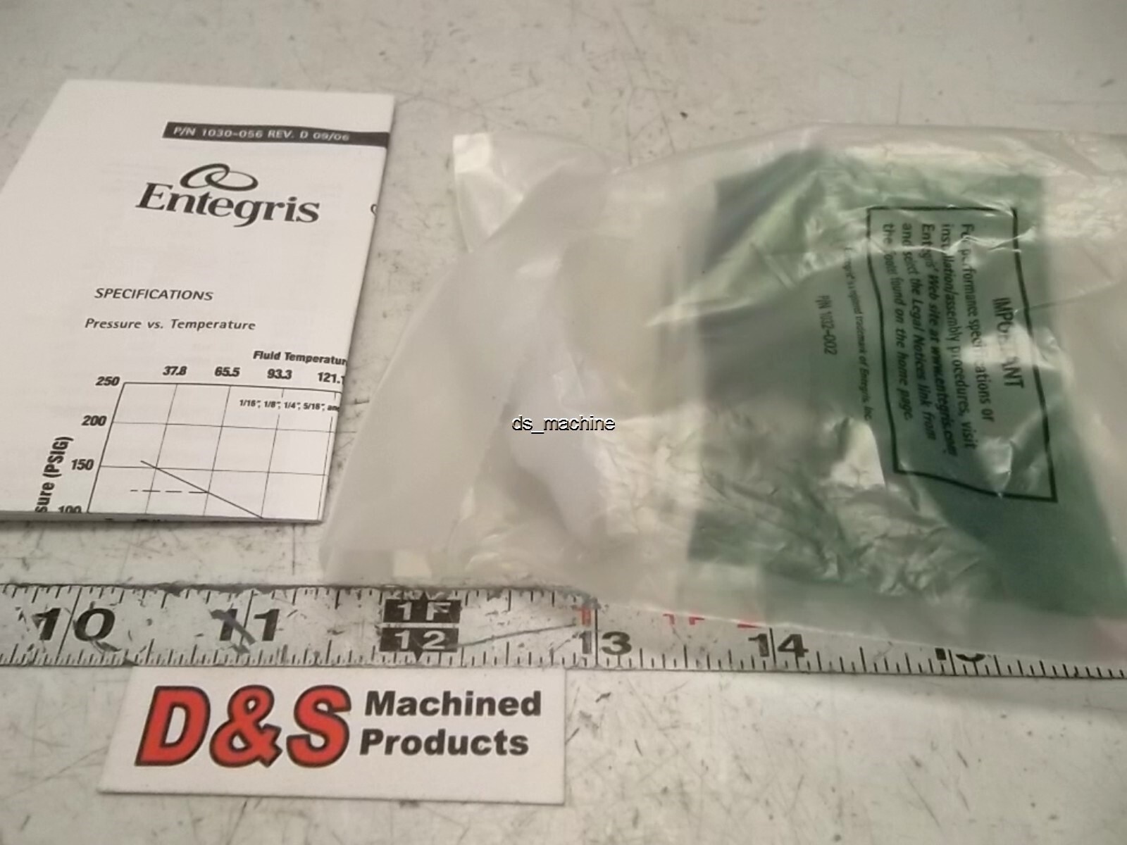 Entegris Fitting C8M-4N for sale online | eBay