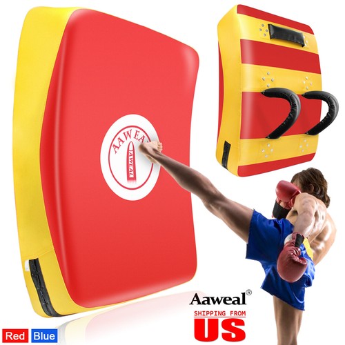 Boxing Strike Shield Kickboxing Pad Kick Focus Arm Training Muay Thai ...