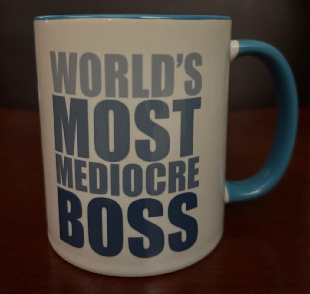 World's Most Mediocre Boss Mug Coffee Tea Hot Cocoa Funny Gift for Boss ...