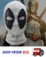 2016 Zenpool Deadpool mask Cosplay Costume Halloween Balaclava Hood ...