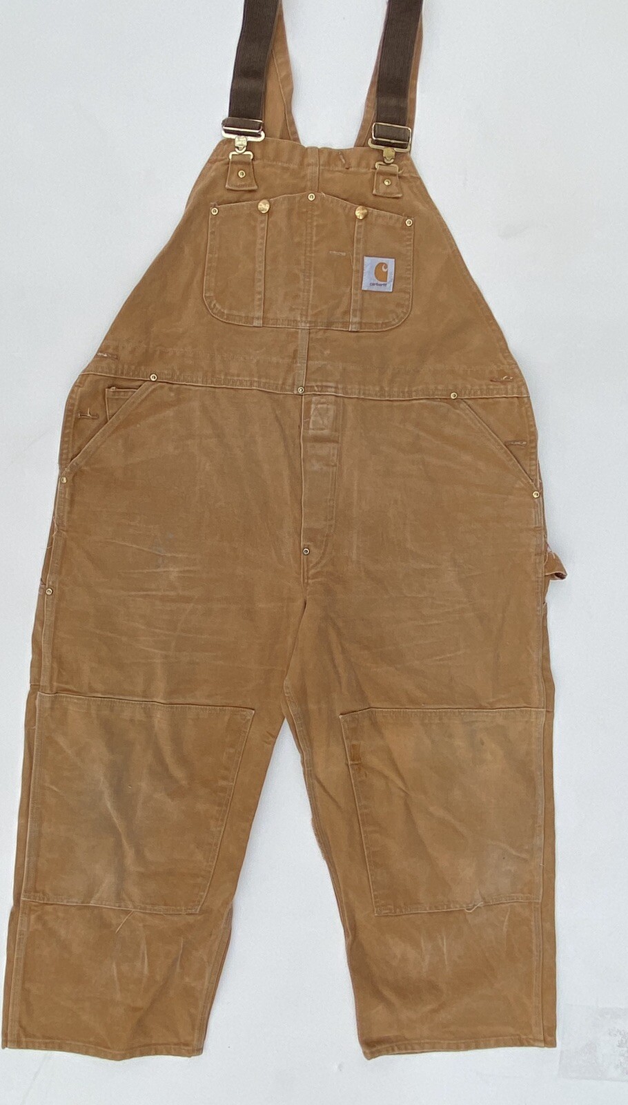 CARHARTT USA MADE VINTAGE BIB OVERALLS SIZE 44 - Gem