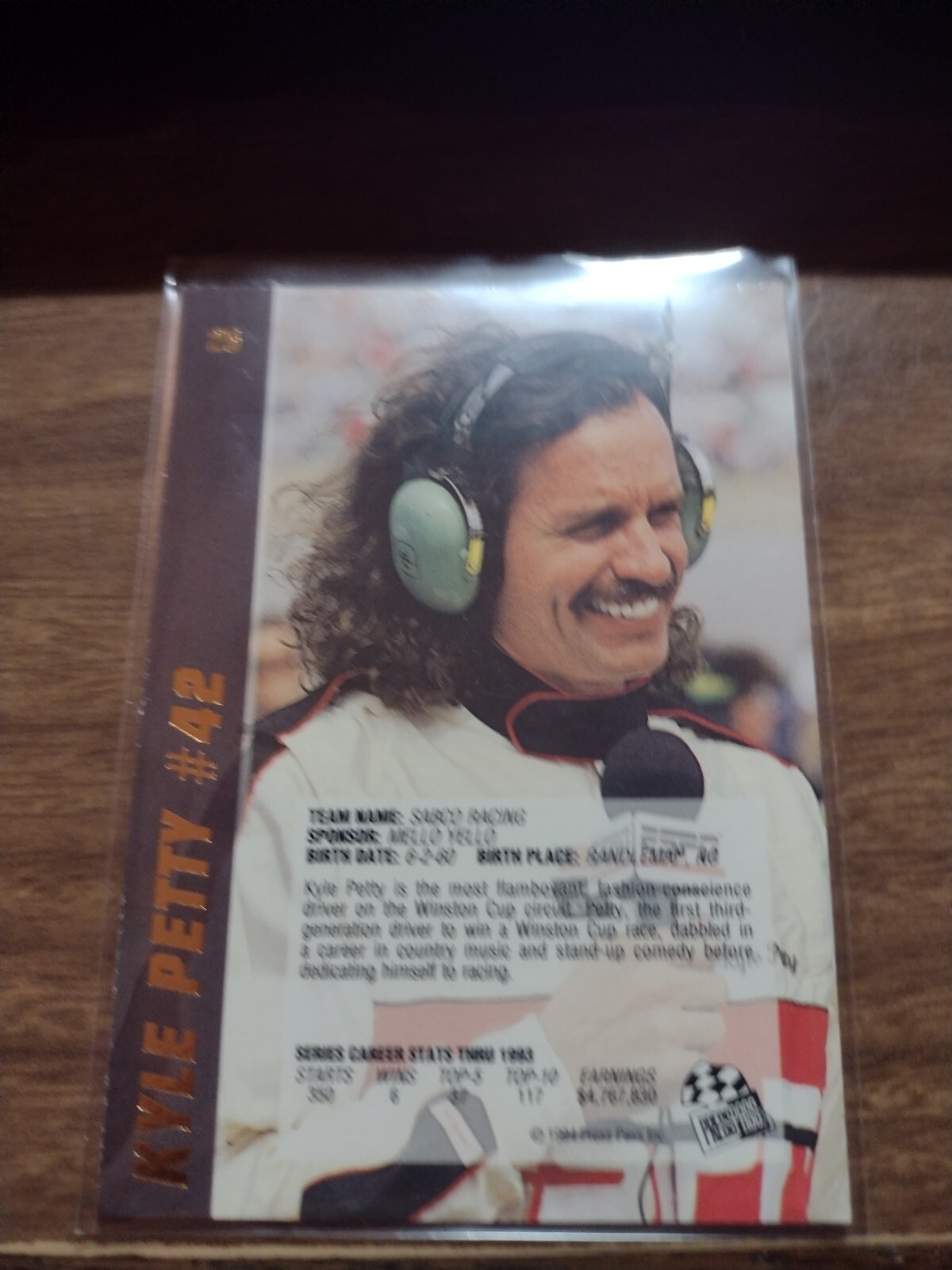 Mark Martin, Darrell Waltrip & Kyle Petty Press Pass #121,35&25 good ...