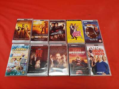 Lot Of 10 UMD Movies For PSP National Lampoon Red Eye Chris Rock Very ...