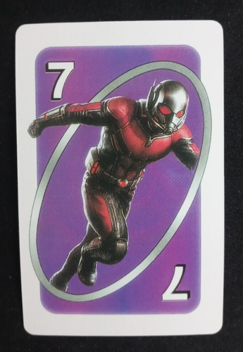 2018 Marvel Avengers Uno Card Purple Ant Man #7 | eBay