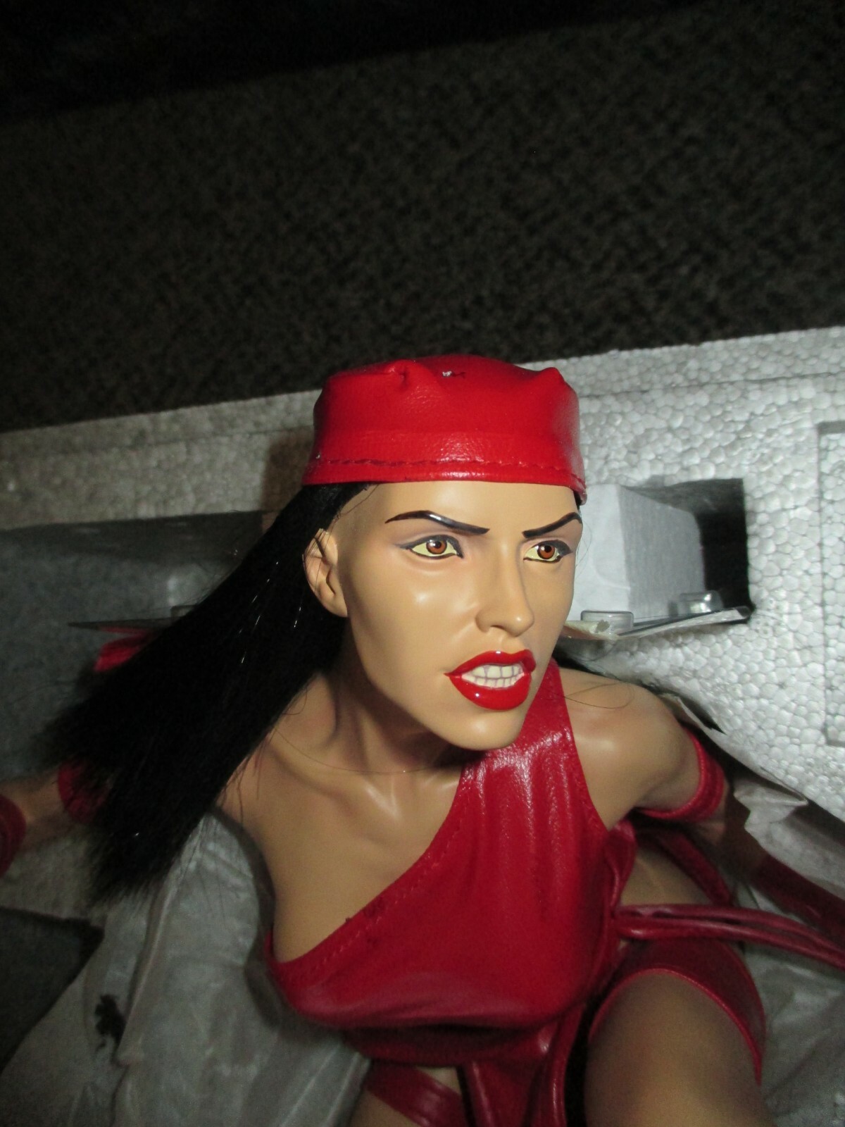 Sideshow Collectibles 1/4 Scale Red Elektra Statue MIB Premium Format ...