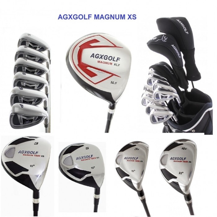AGXGOLF MEN'S RIGHT HAND MAGNUM XS WIDE SOLE EDITION 13 CLUB GOLF SET ...