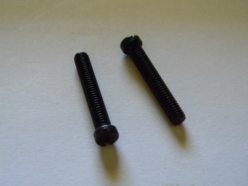 Gun Screws- Blued Slotted Fillister Head 8-36 X 1" (2) | eBay