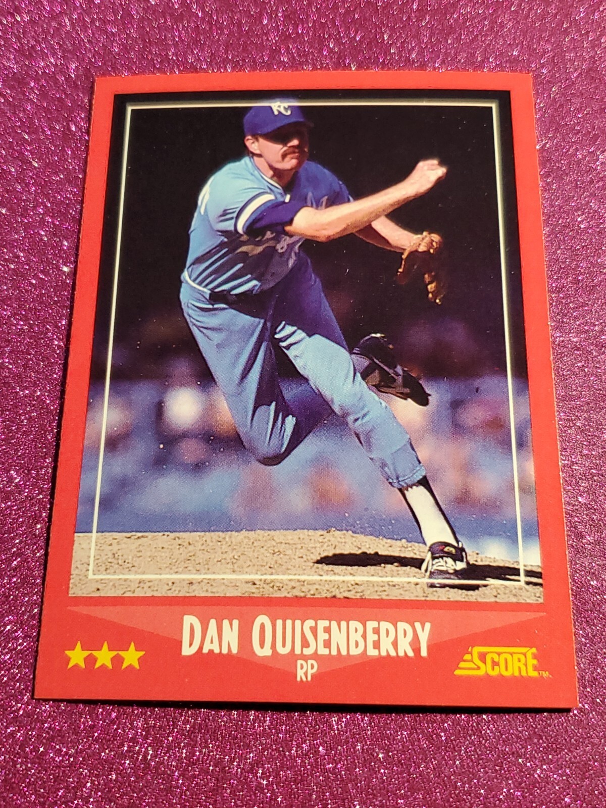 1988 Score Baseball #290 Dan Quisenberry Kansas City Royals | eBay