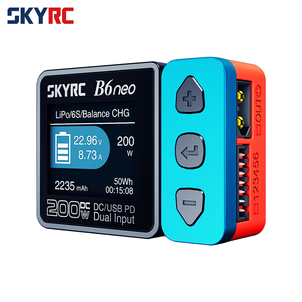 SkyRC B6 neo Smart Balance Charger DC 200W PD 80W LiPo Battery ...