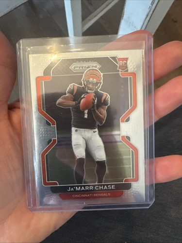 2021 Jamar Chase Silver Prizm Rookie Card #337 Cincinnati Bengals | eBay