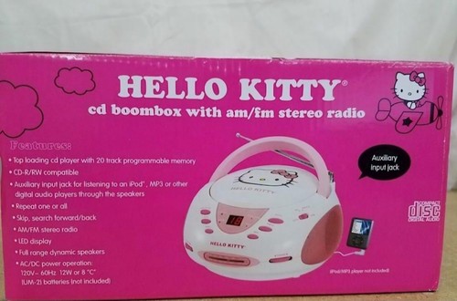 Sanrio Hello Kitty CD/Radio Boombox for sale online | eBay