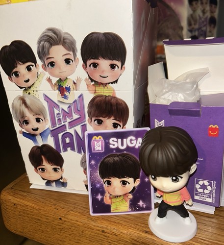 McDonald's 2025 Happy Meal Toy Tiny Tan/TinyTan BTS Suga Figure No Stickers* | eBay