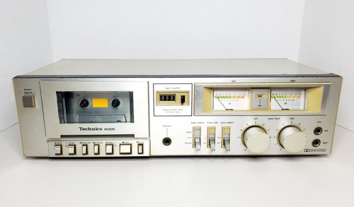 Technics RS-M205 Stereo Cassette Tape Deck Recorder Player~Needs New ...