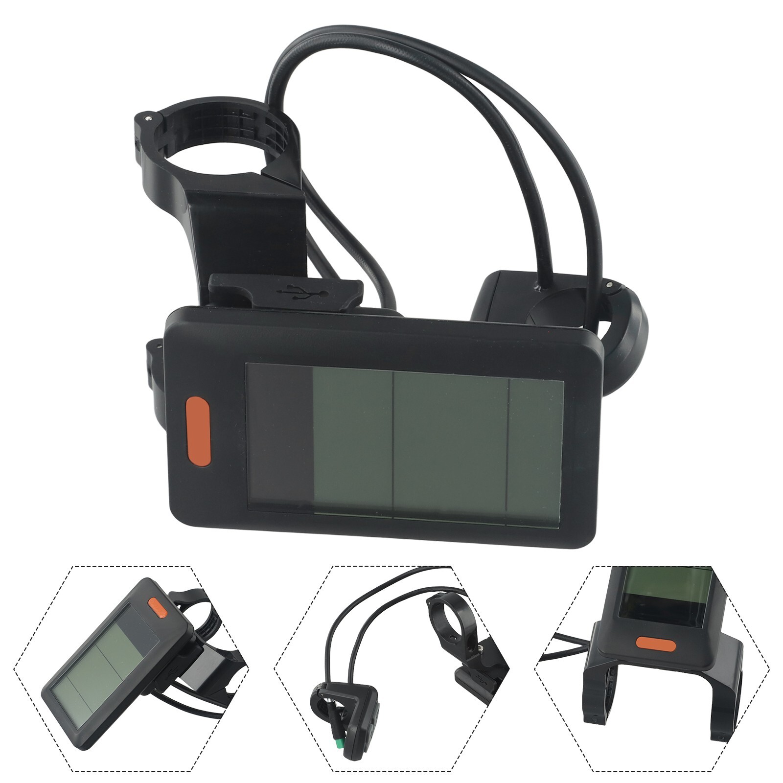 Enhanced Compatibility DPC10 LCD Electric Bike Display for Uart ...