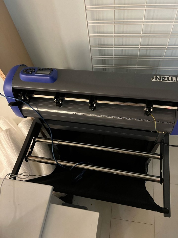 USCutter EB-USCTITAN28-2-NEW 28in. Titan 2 Vinyl Cutter/Plotter with Stand... 892145002397| eBay