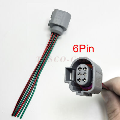 1J0973713G 6 way EGR valve connector pigtail for 2005-2016 VW ...