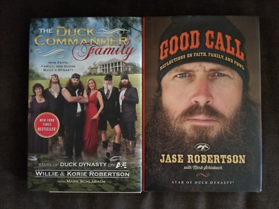 Duck Dynasty Book Lot of 2 HC: Good Call, Duck Commander Family Exc ...