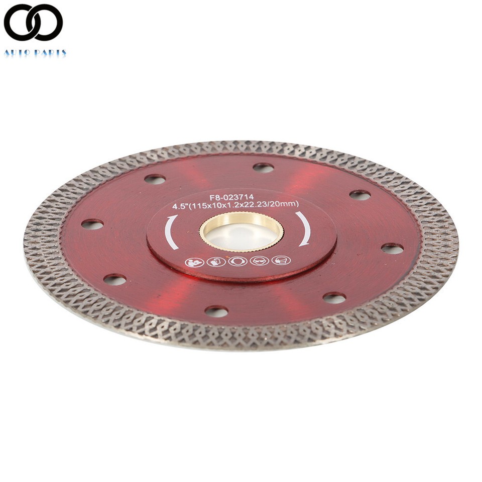 2Pack 4.5 inch Super Thin Diamond Porcelain Saw Blade Ceramic Cutting ...