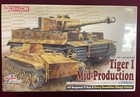 Tiger I Mid Production - 1/35 Dragon Zimmerit - Unassembled AFV Kit ...