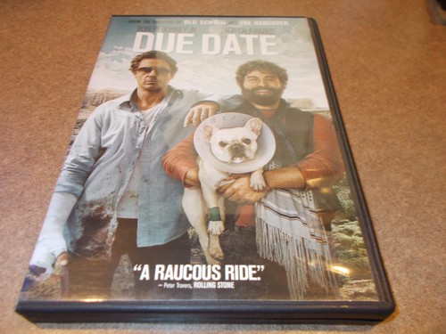 Due Date (DVD, 2011) Robert Downey Jr ~ Zach Galifianakis ~ Michelle ...