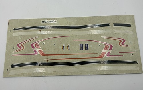 Original vintage, 1988 Decal Sheet 383 Chevrolet Ertl 1/25 scale, 6070 ...