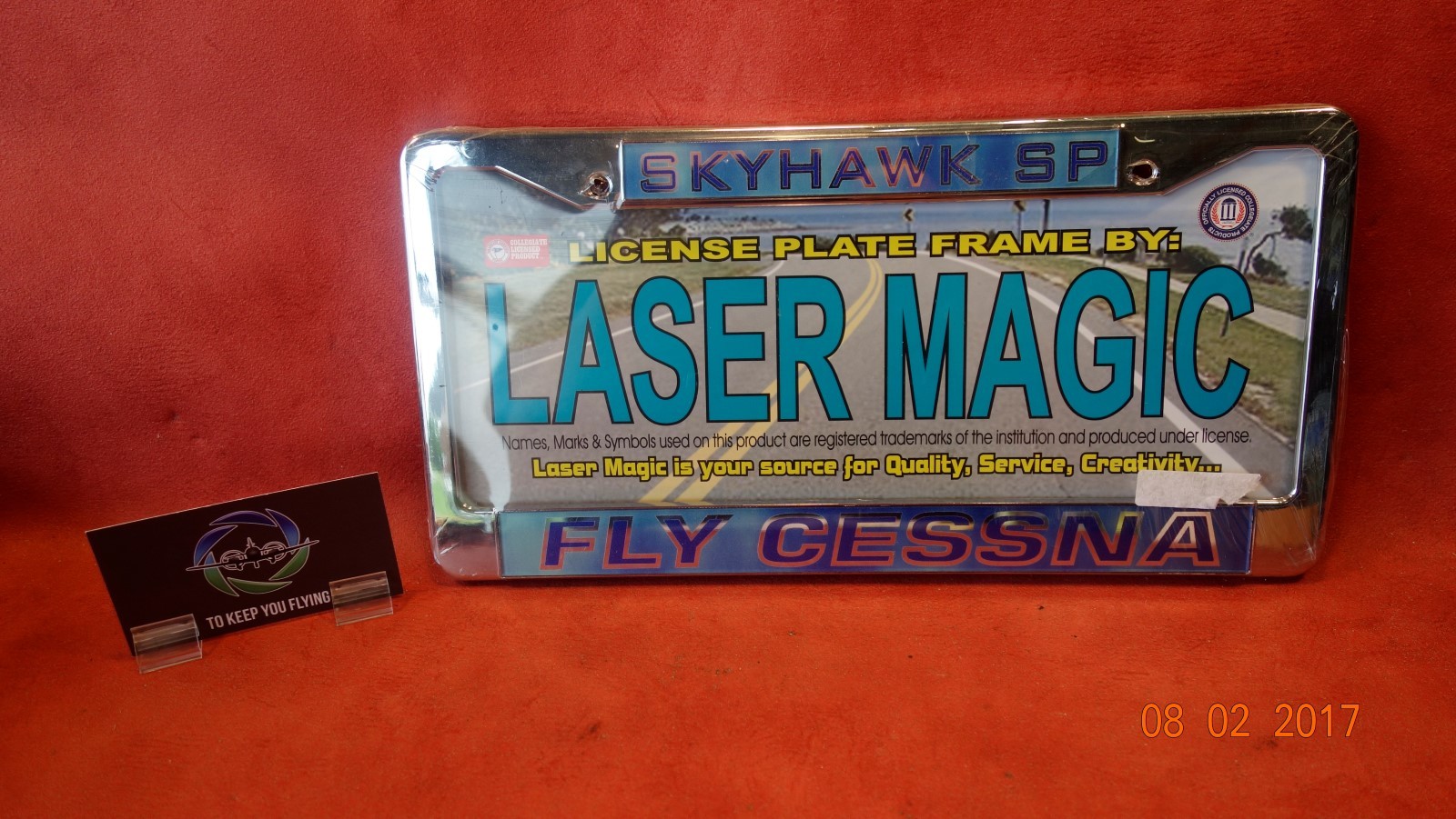 Cessna 172 Skyhawk Laser Magic, License Plate Holder | eBay