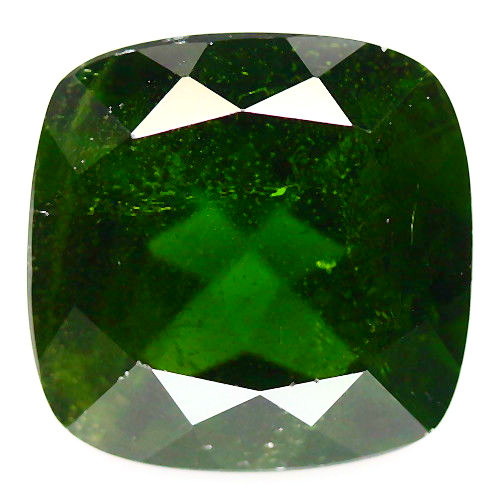 Shola Genuine 3.86 Ct Natural Deep Green Chrome Diopside from Russia ...