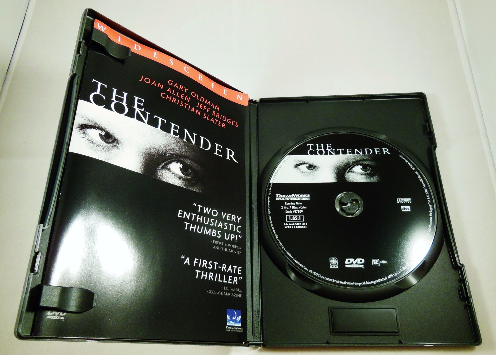 The Contender DVD Gary Oldman, Joan Allen, Jeff Bridges, Christian ...