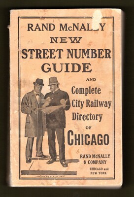 Guide, RAND McNALLY NEW STREET NUMBER GUIDE & Railway Directory ...