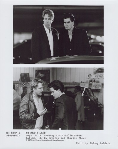 No Man's Land D.B. Sweeney Charlie Sheen 8x10 Vintage Press Photo | eBay