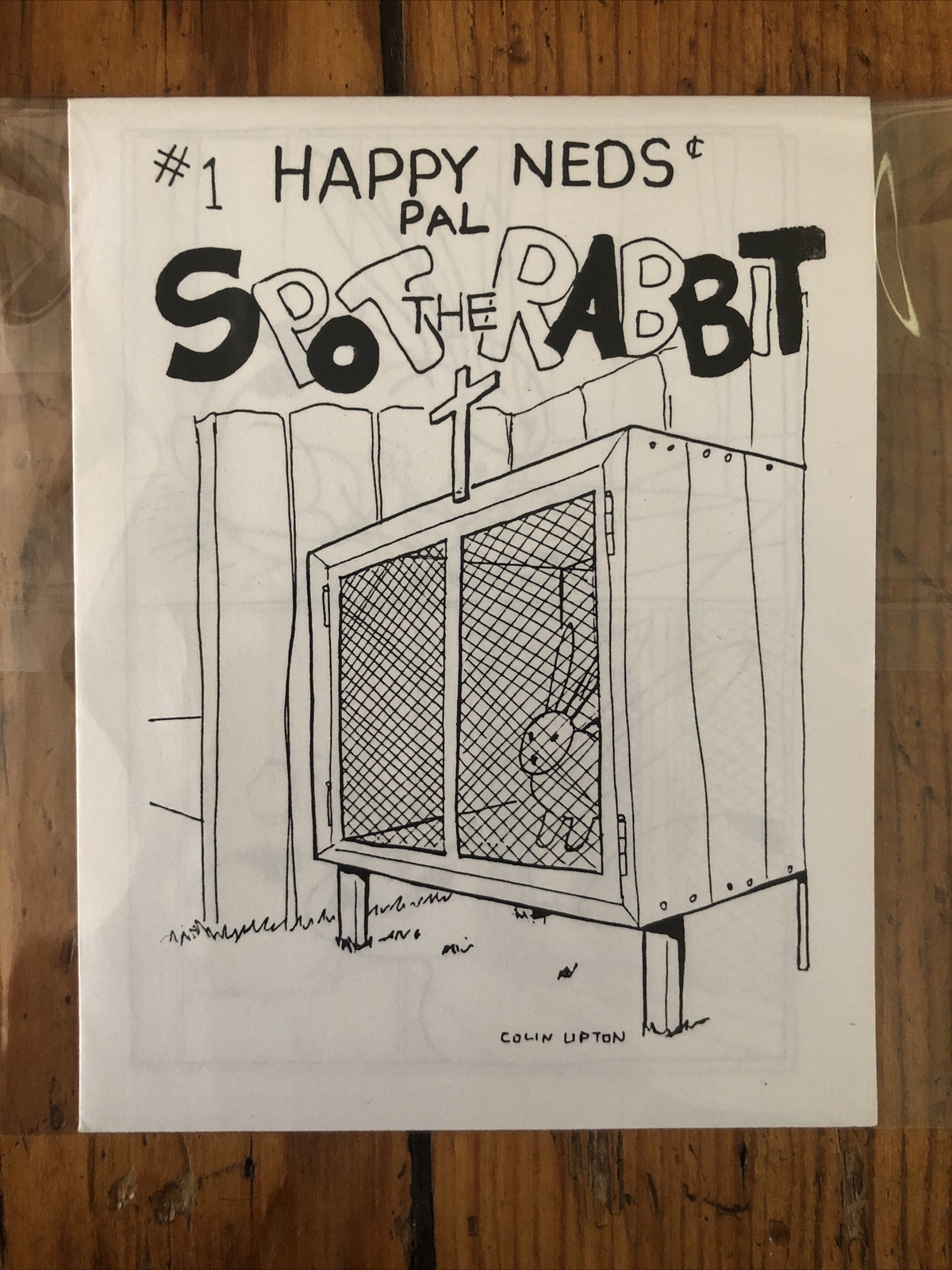 Happy Ned’s Pal Spot the Rabbit, Colin Upton 1986 Canada Zine, Peter ...