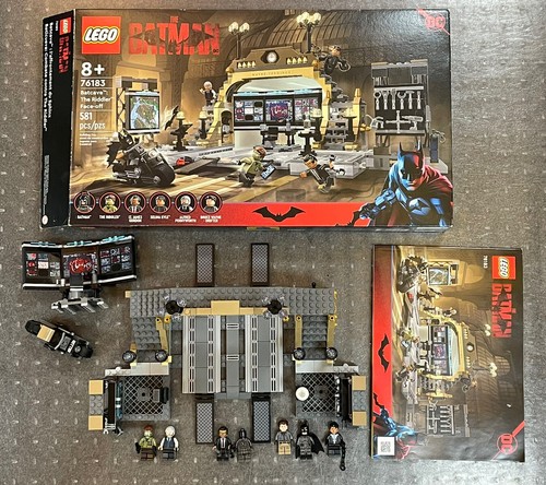 LEGO The Batman Batcave: The Riddler Face-off SUPERHEROES (76183) Set ...