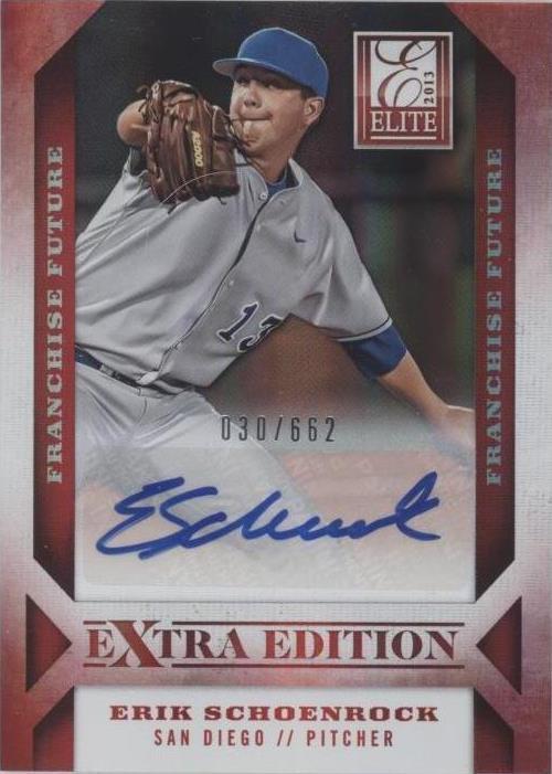 2013 Panini Elite Extra Edition - Erik Schoenrock #54 Franchise Futures ...