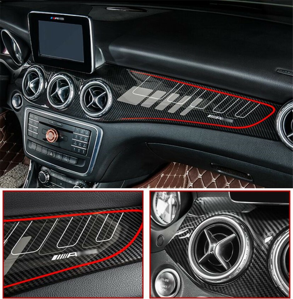For Benz GLA X156 CLA W117 Class 13-19 ABS Center Console Dashboard ...