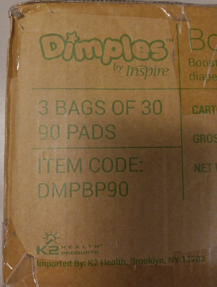 Dimples Booster Pads, Baby Diaper Doubler | eBay
