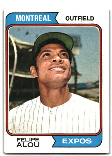 1974 Topps #485 - Felipe Alou - Montreal Expos | eBay