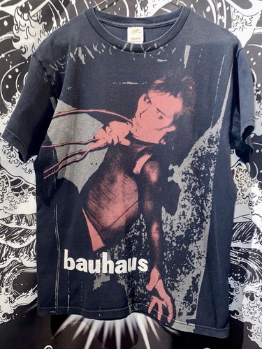 BAUHAUS M Vintage Full Front Print Peter Murphy AOP 90s Goth Rock VHTF ...