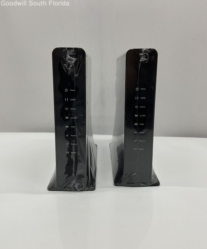Lot Of 2 Technicolor Model-TC8717T Wireless Gateway TV Cable Modem Not ...