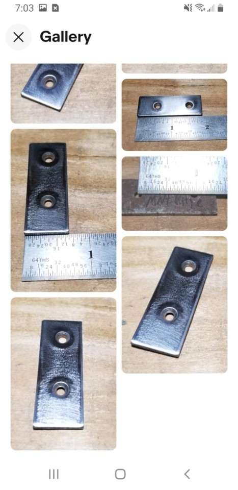 Cva Mountain rifle Steel Toe plate Hawken Musket Black powder ...