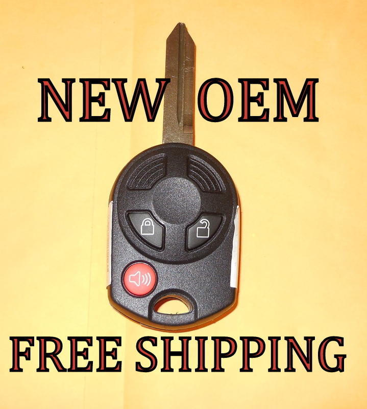 NEW OEM FORD 80 BIT HA KEYLESS REMOTE HEAD KEY FOB COMBO TRANSMITTER ...