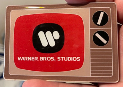 Warner Bros. Studios Tour Hollywood Warner Bros. Retro TV Magnet New | eBay
