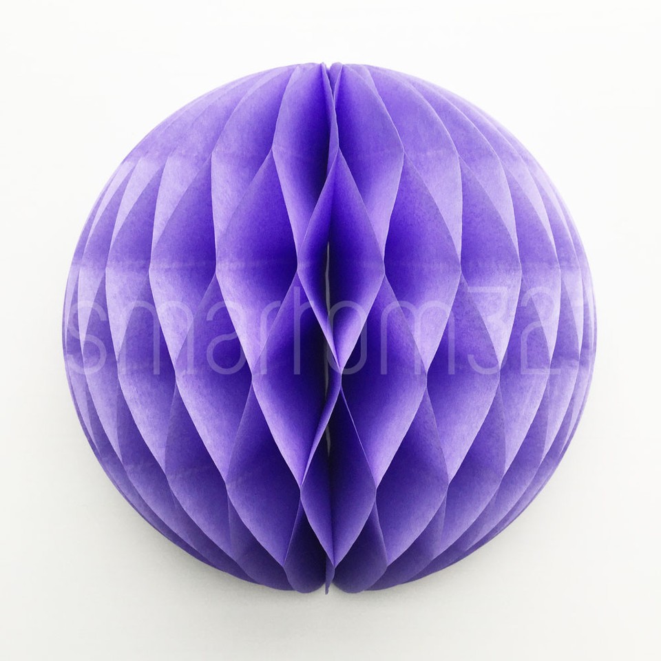 HONEYCOMB Hanging Paper BALLS Wedding Birthday Garland Party Deco Gold ...