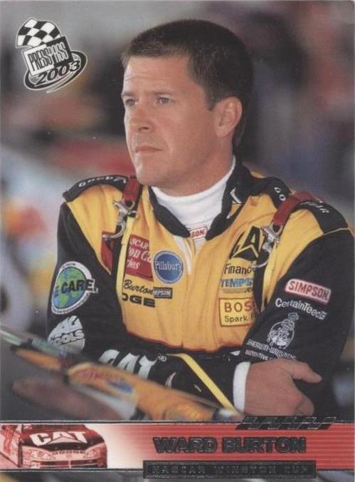 2003 Press Pass - Ward Burton #6 for sale online | eBay