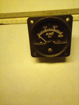 Aircraft Ammeter dc ampmeter. pn an3301A used good condition | eBay