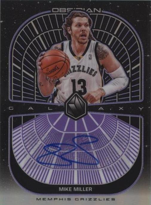 2019-20 Panini Obsidian - Galaxy Autographs Mike Miller #GA-MML ...