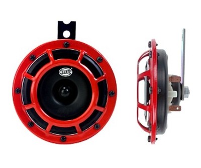 Hella 003399801 Steel Twin Supertone Horns 500 Hz + 300 Hz 118 DB 12 ...