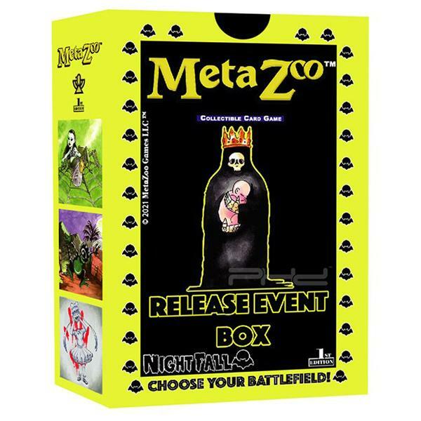 MetaZoo TCG Nightfall Release Event Box 1st Edition (3 Booster ...