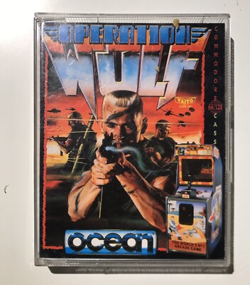 Operation Wolf Commodore 64 C64 Cassette Tape Game | eBay