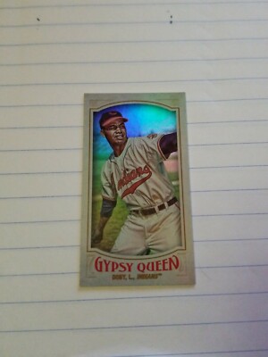 2016 Topps Gypsy Queen Mini Foil Parallel SP #306 Larry Doby Indians | eBay