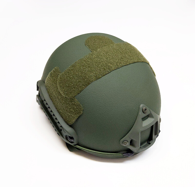 NIJ 3A FAST USA Bulletproof + V50 Fragproof Ballistic Helmet OD GREEN ...